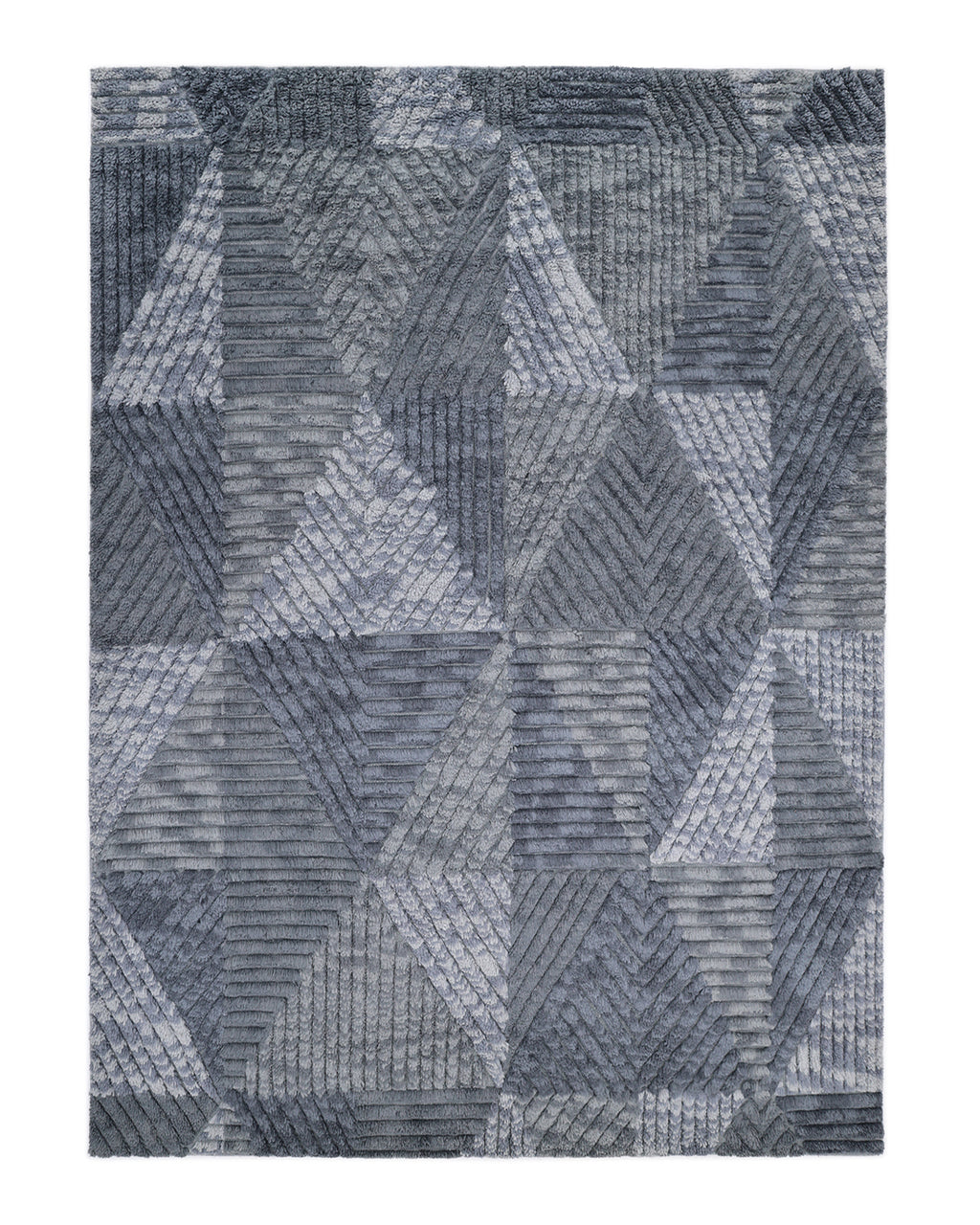 Erie Hand Knotted Modern Contemporary Solid Gray Area Rug | Solorugs ...